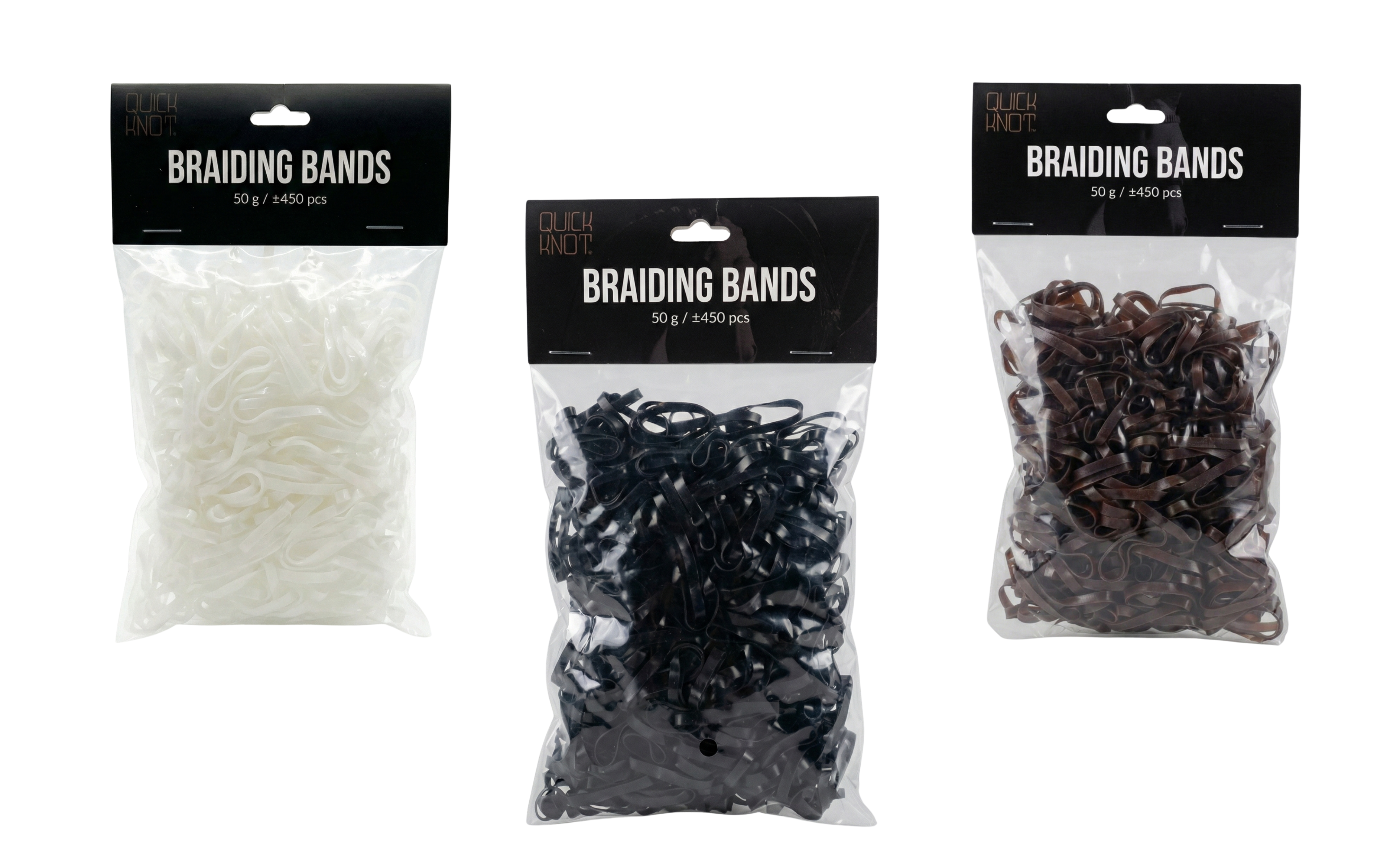 Quick Knot® Braiding Bands – Hes-Tec